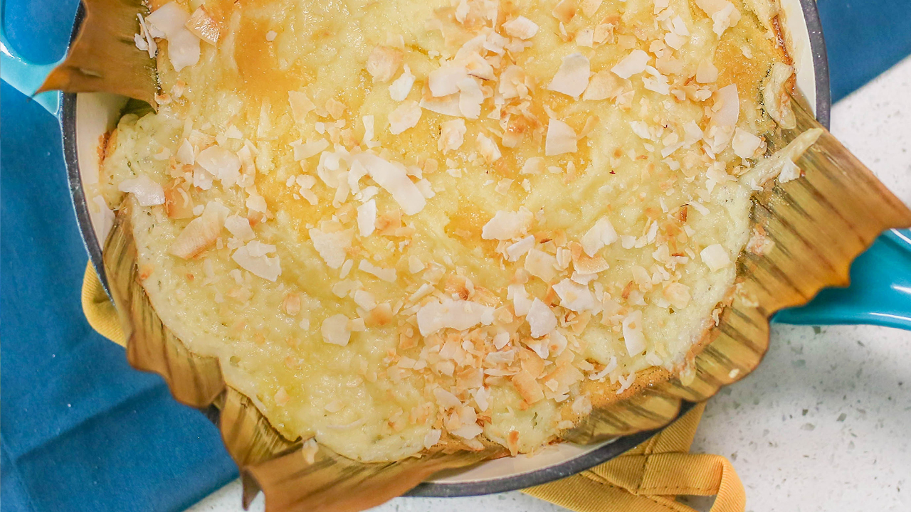 Filipino Coconut Rice Cake - Washington Dairy