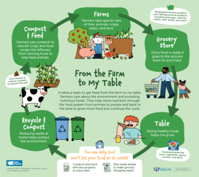 Farm to Table Infographic